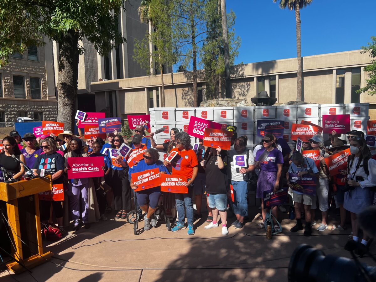 Arizona abortion measure garners double required signatures