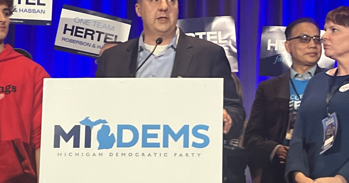 Curtis Hertel Jr. Named Michigan Democrats’ New Party Chair